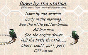 Nursery rhymes audio and lyrics - midi - mp3 - karaoke - wav